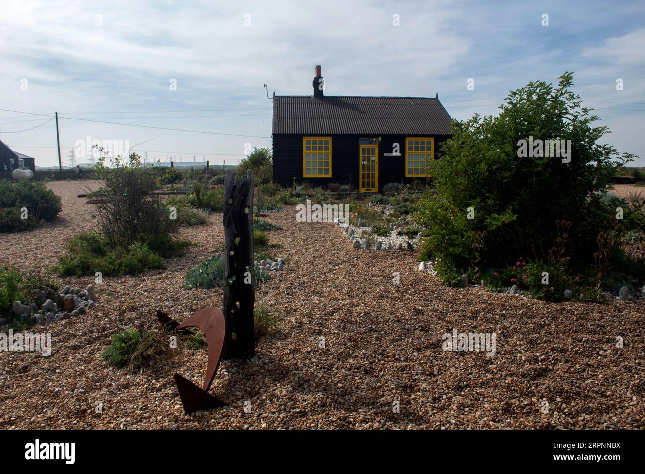 Prospect Cottage formerly the home of director and artist Derek Jarman ...