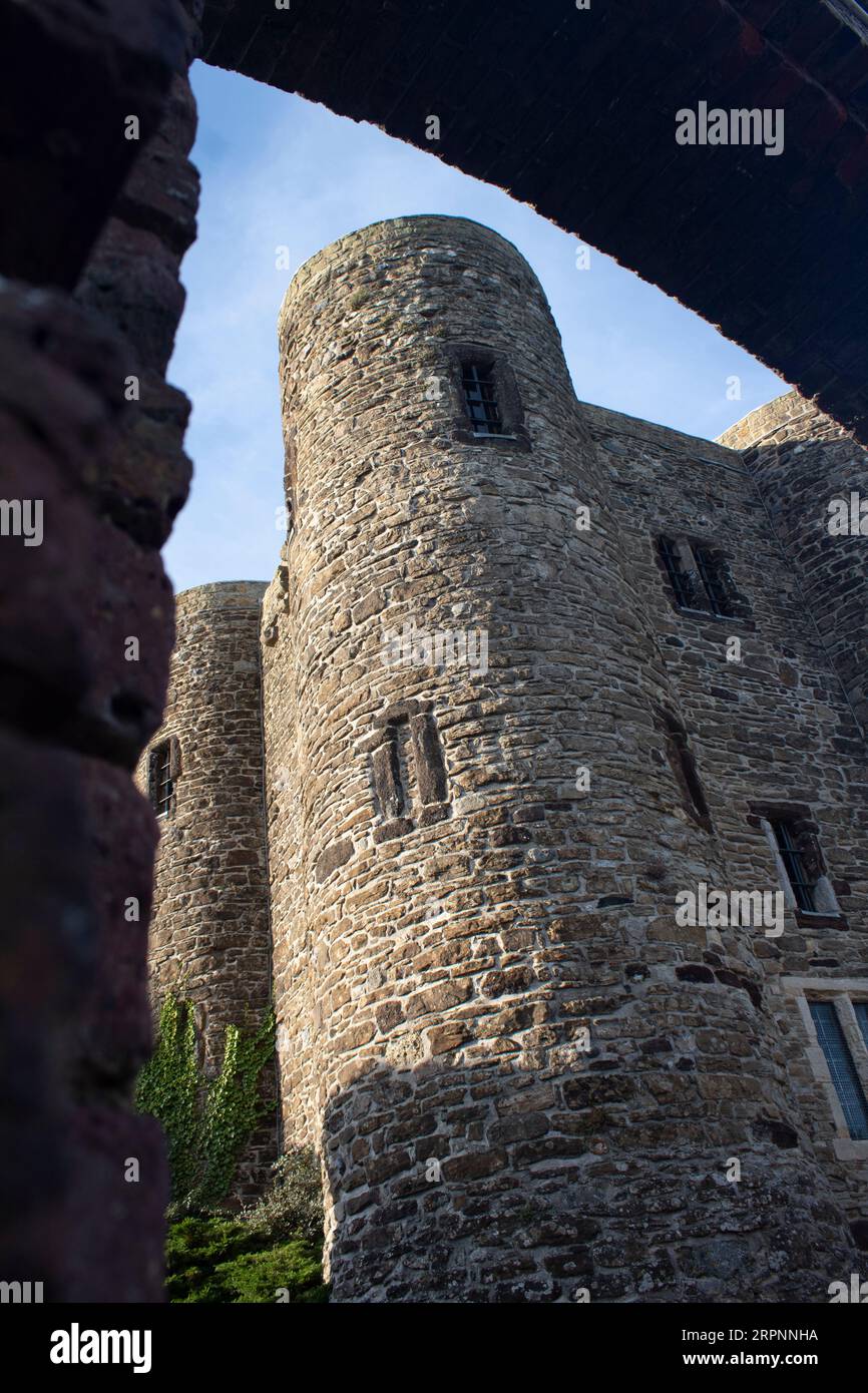 The 14th century Ypres Tower - Rye Castle Museum - in Rye,seen through ...