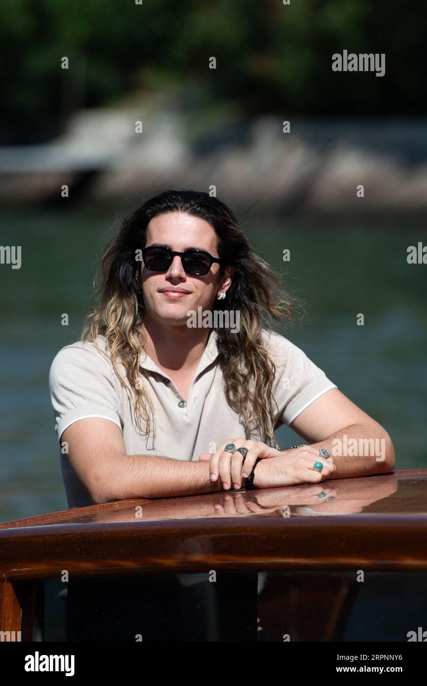 Venice, Italy. 05th Sep, 2023. Francesco Panarella arriving at the ...