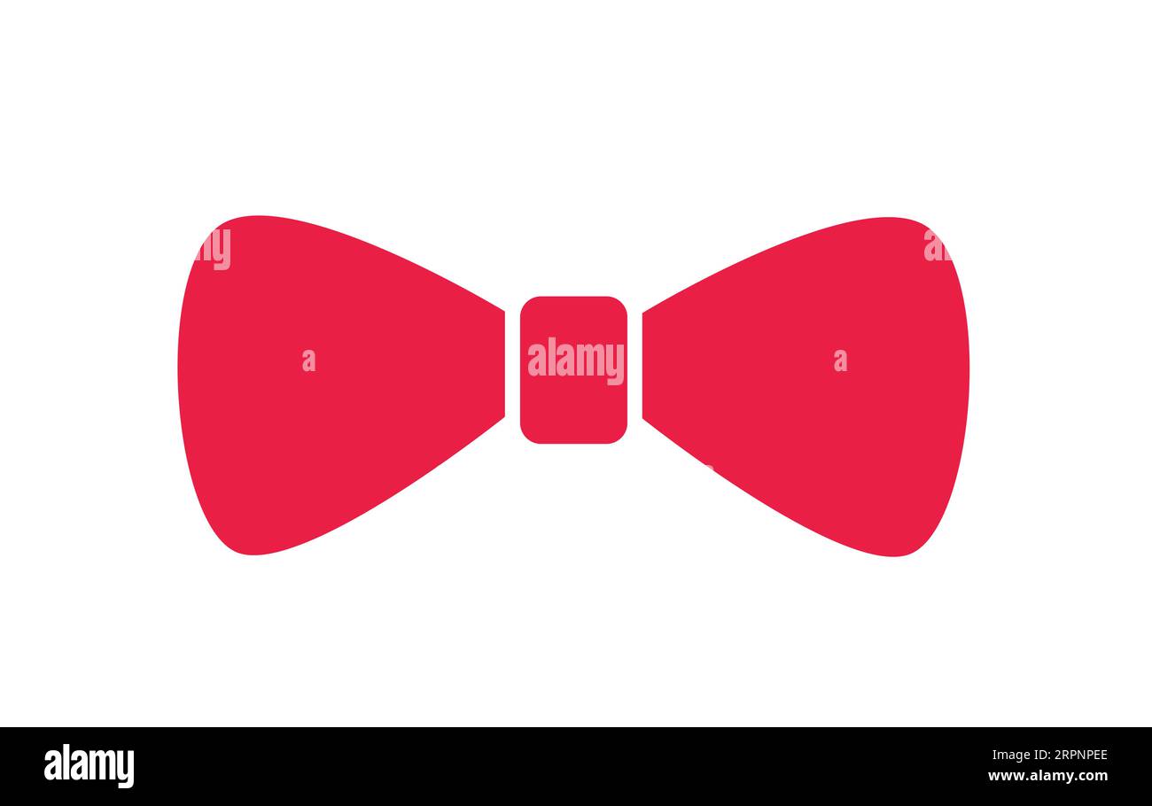 Bow tie Icon vector illustration Stock Vector Image & Art - Alamy