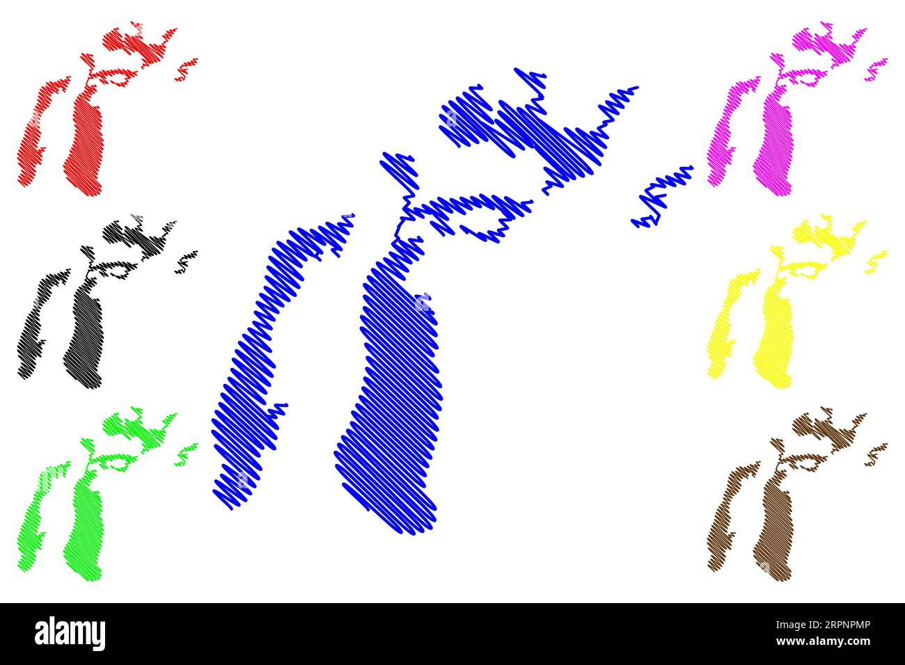 Lake Aral Sea (Republic of Kazakhstan, Republic of Uzbekistan) map ...