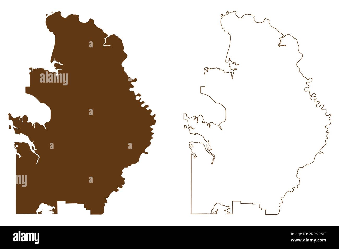 Litchfield Municipality Commonwealth Of Australia Northern Territory Nt Map Vector