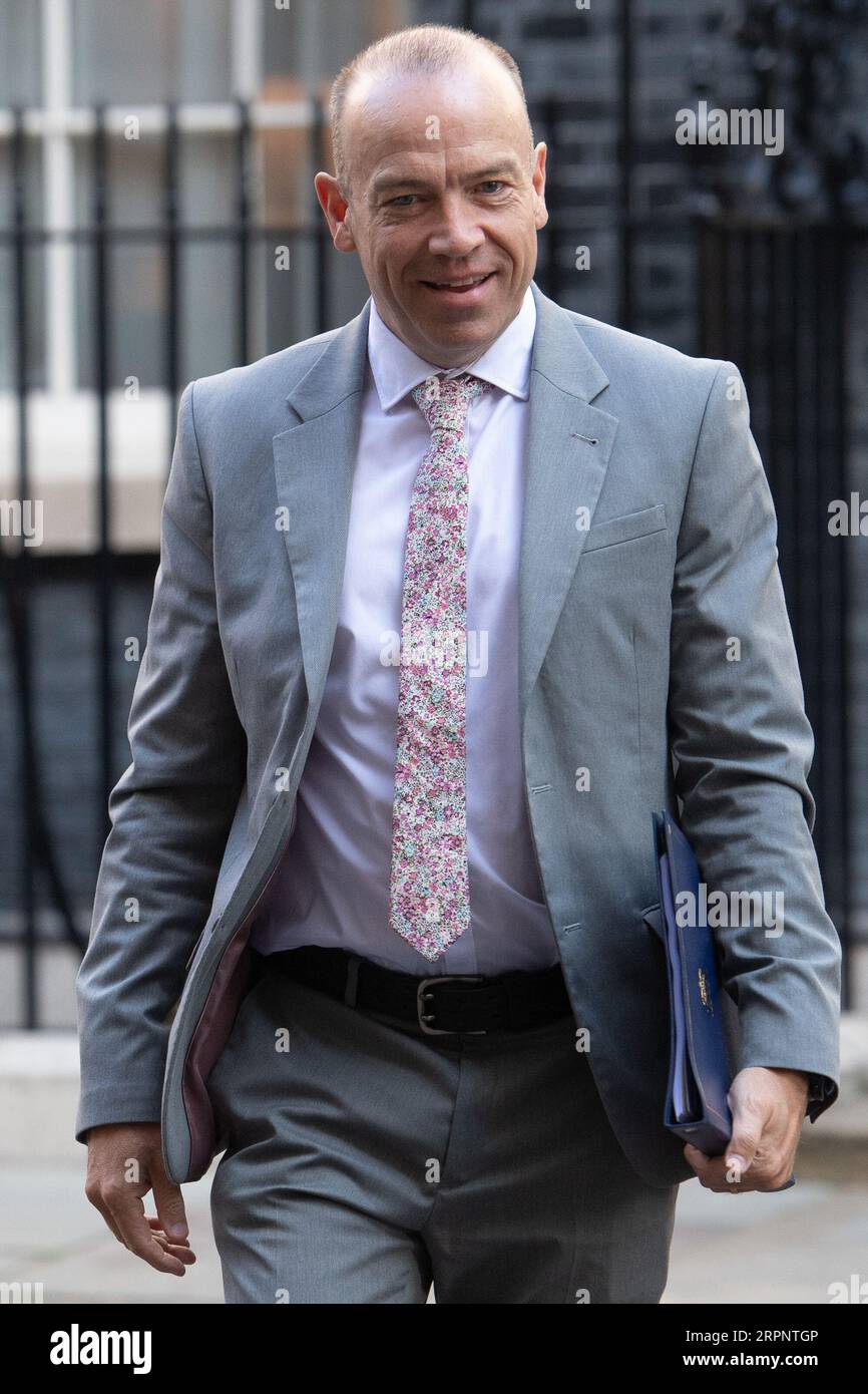 London, UK. 05 Sep 2023. Chris Heaton-Harris - Secretary of State for ...