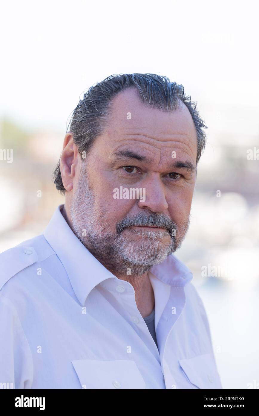 Duisburg, Germany. 05th Sep, 2023. Markus John, actor, stands on the set of "WaPo Duisburg ...
