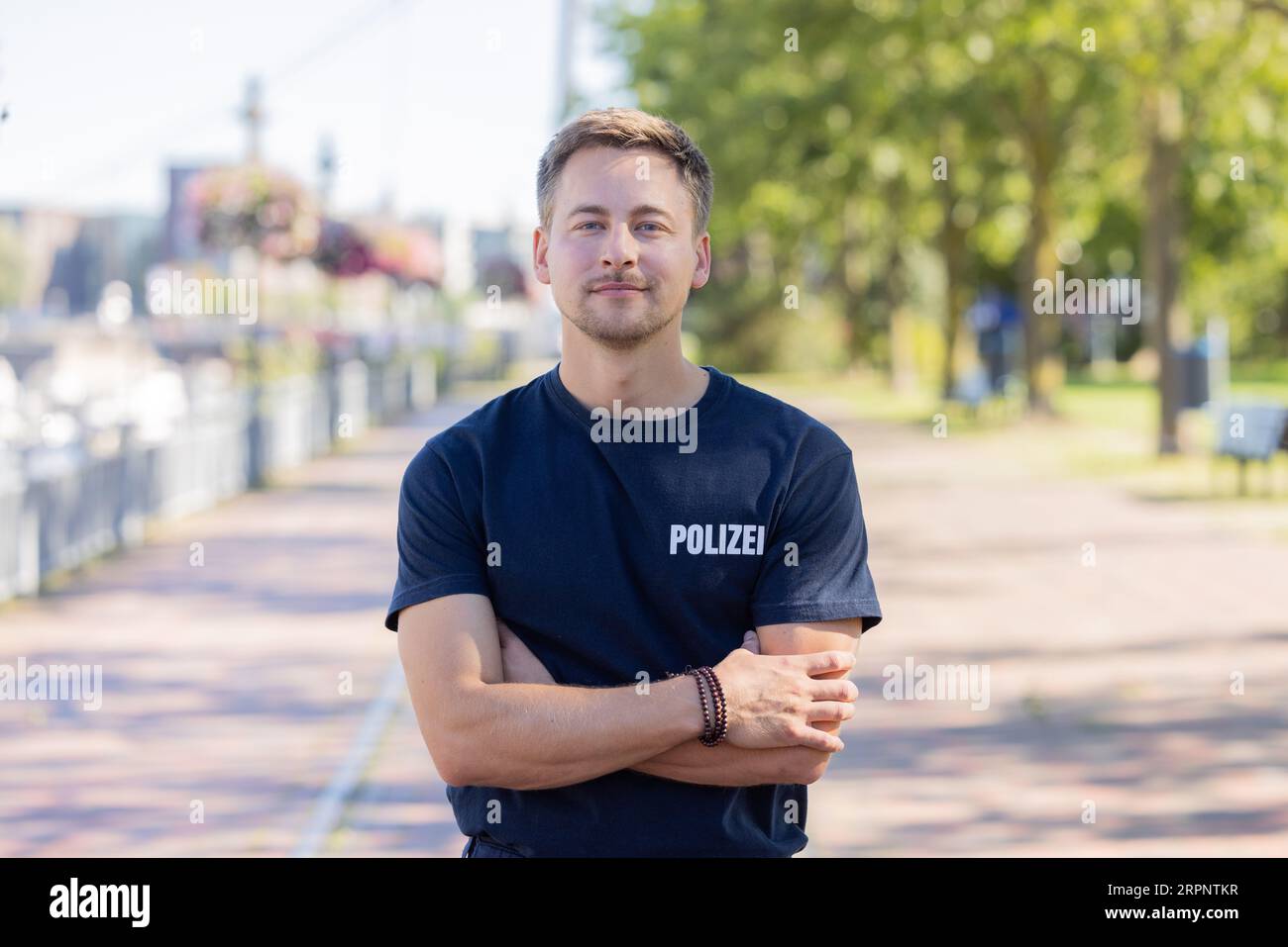 Duisburg, Germany. 05th Sep, 2023. Timmi Trinks, actor, stands on the ...