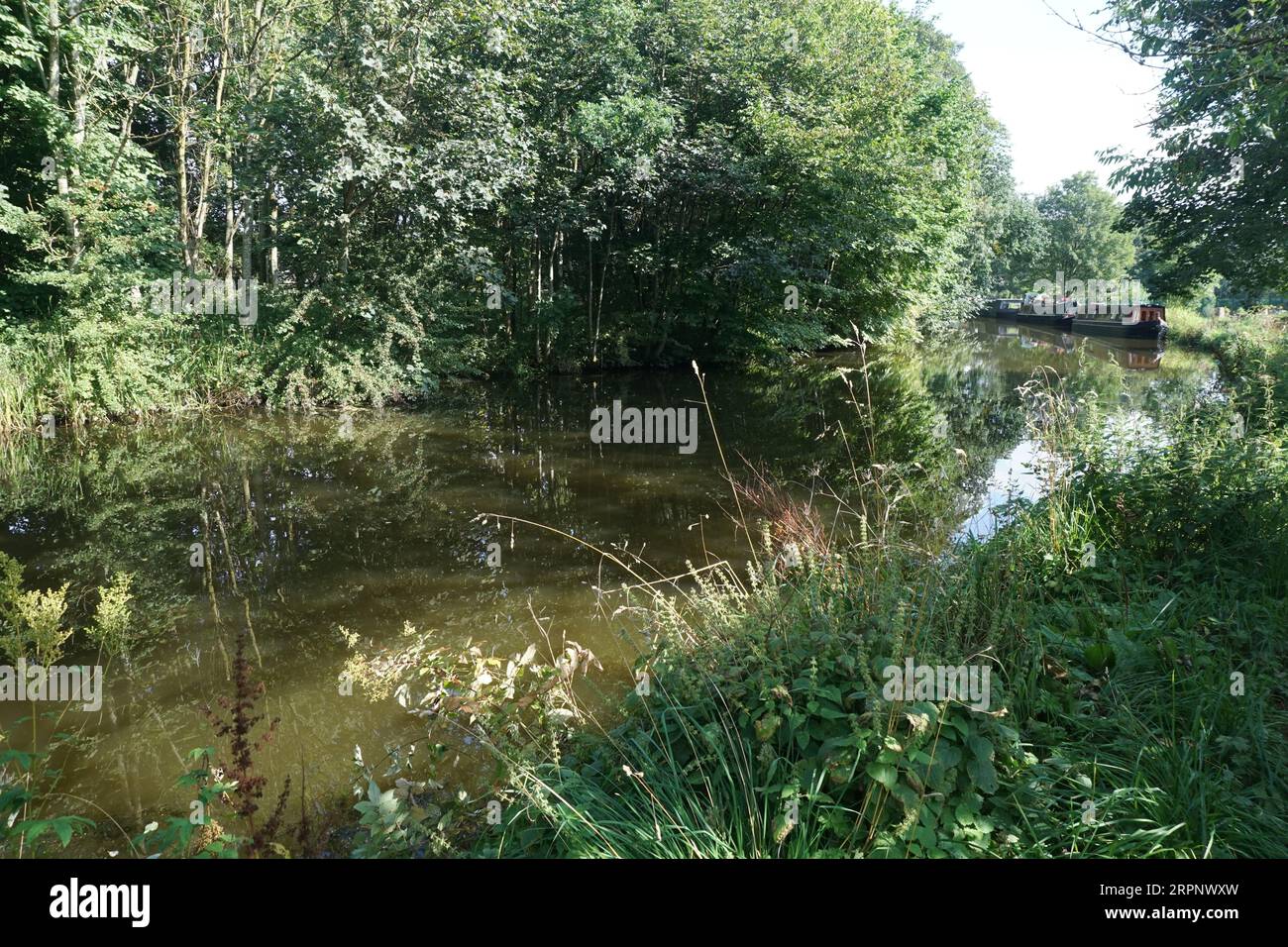 Leeds Liverpool Canal near Skipton Stock Photo - Alamy