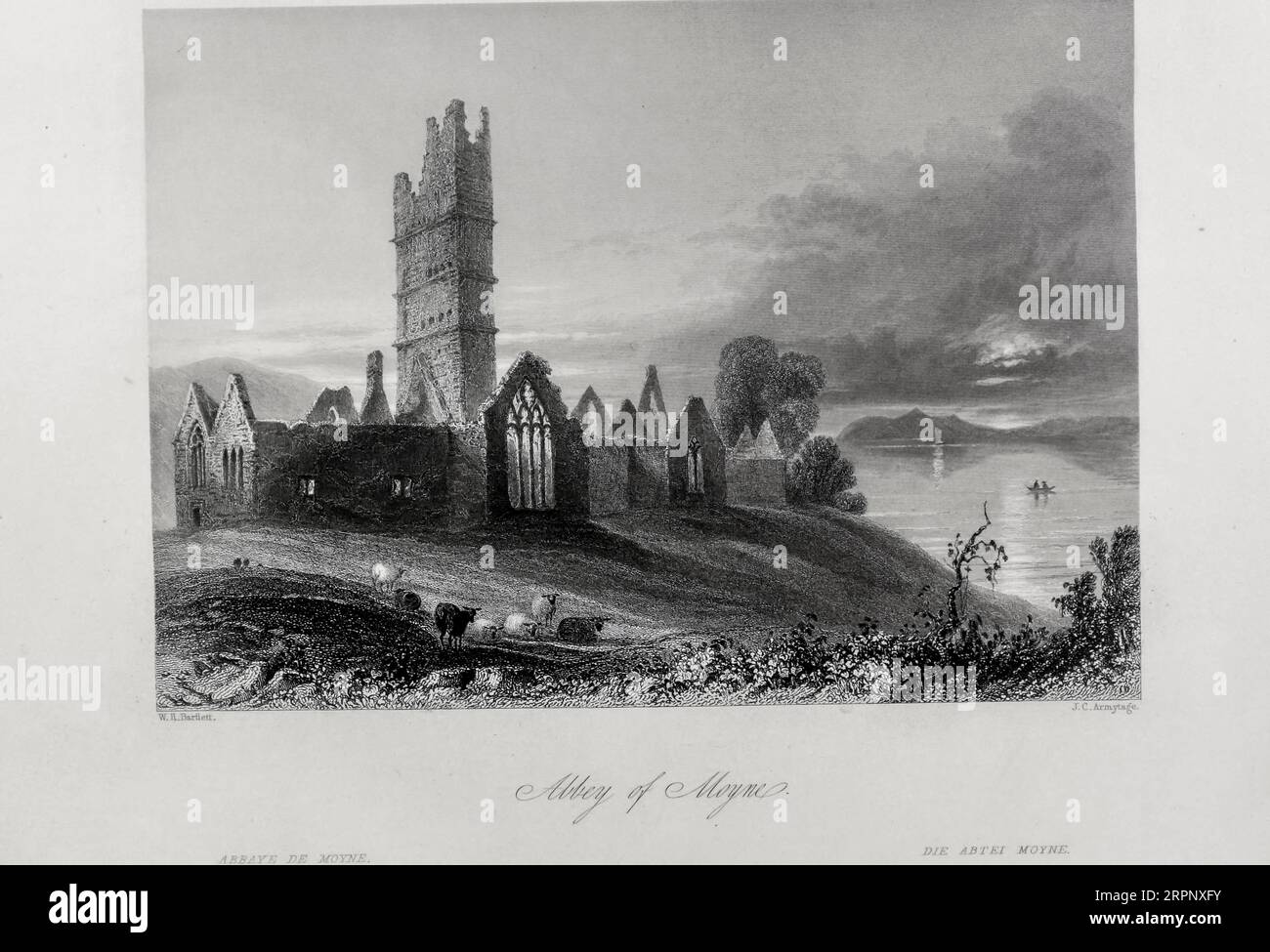 Abbey drawings hi-res stock photography and images - Alamy