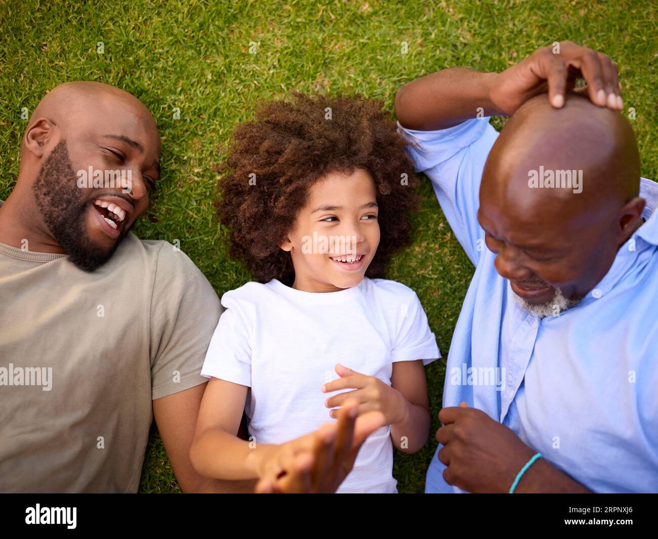 Overhead shot multi generation hi-res stock photography and images - Alamy