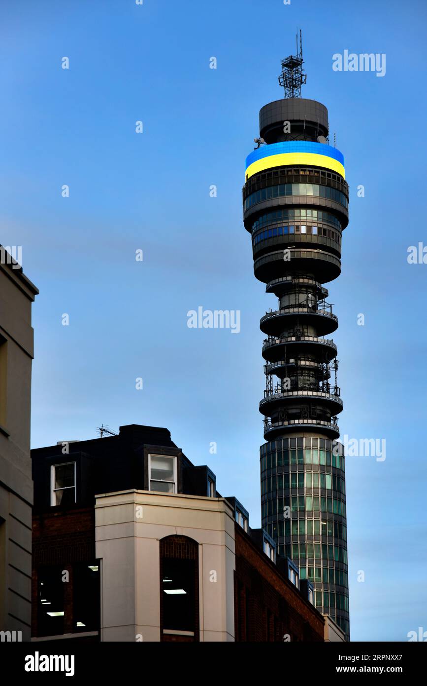 British telecommunications post office tower hi-res stock photography ...