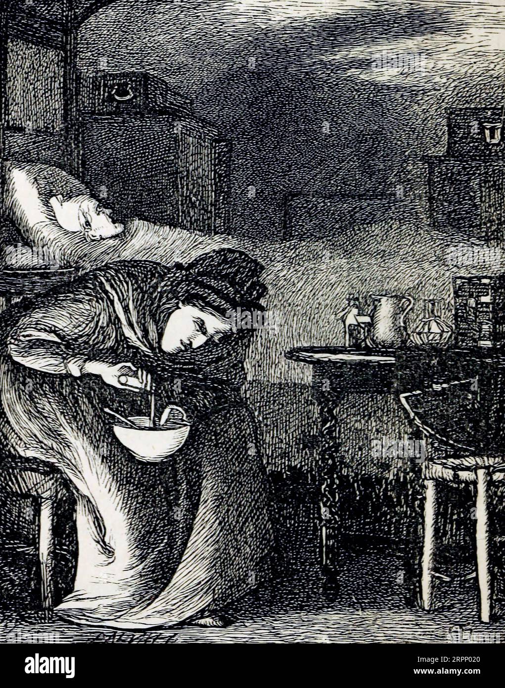 George hughes illustration hi-res stock photography and images - Alamy