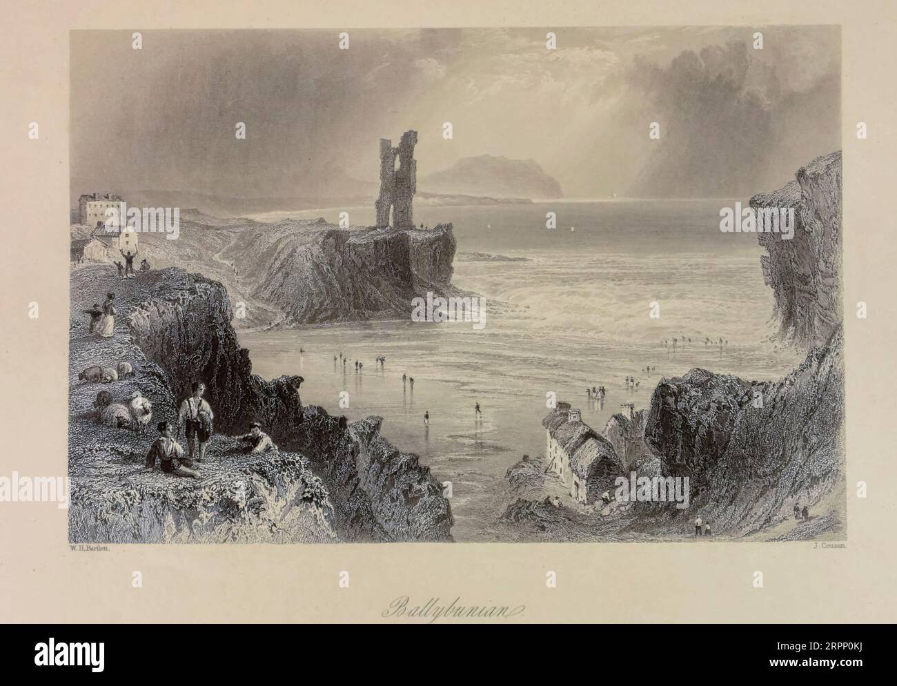 William bartlett engraving hi-res stock photography and images - Alamy