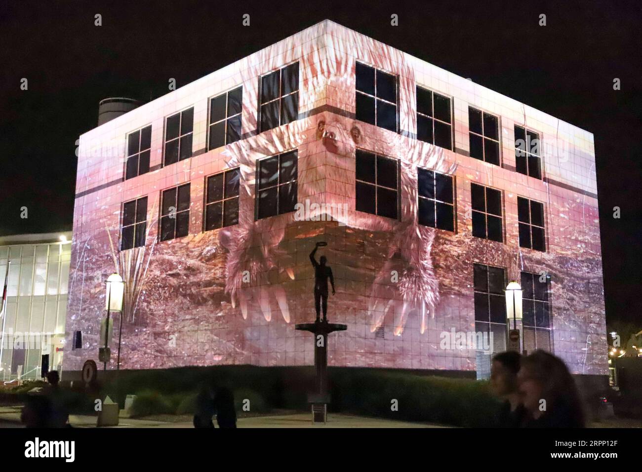 Projected building surface hi-res stock photography and images - Alamy