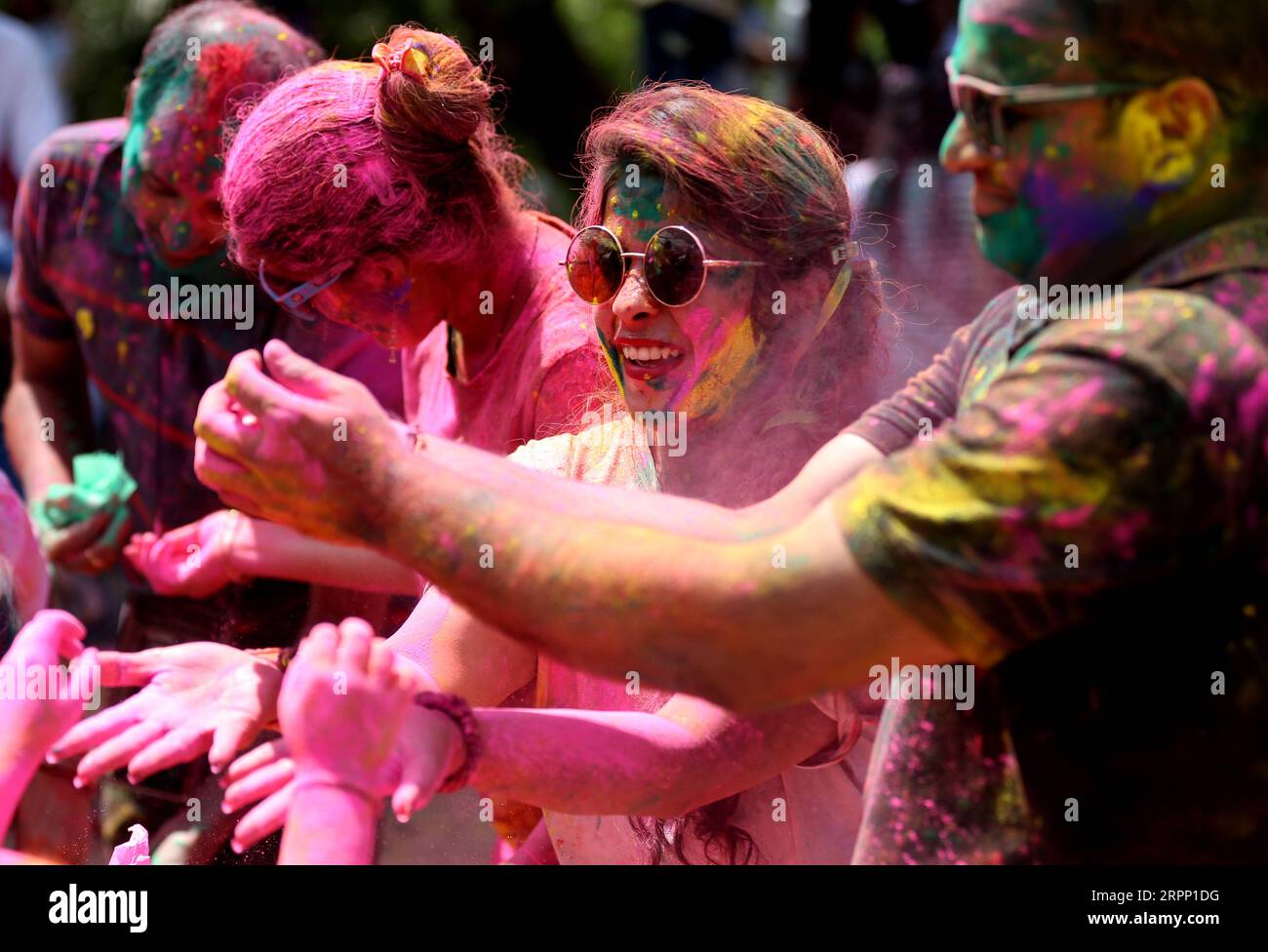 Myanmar yangon holi hi-res stock photography and images - Alamy