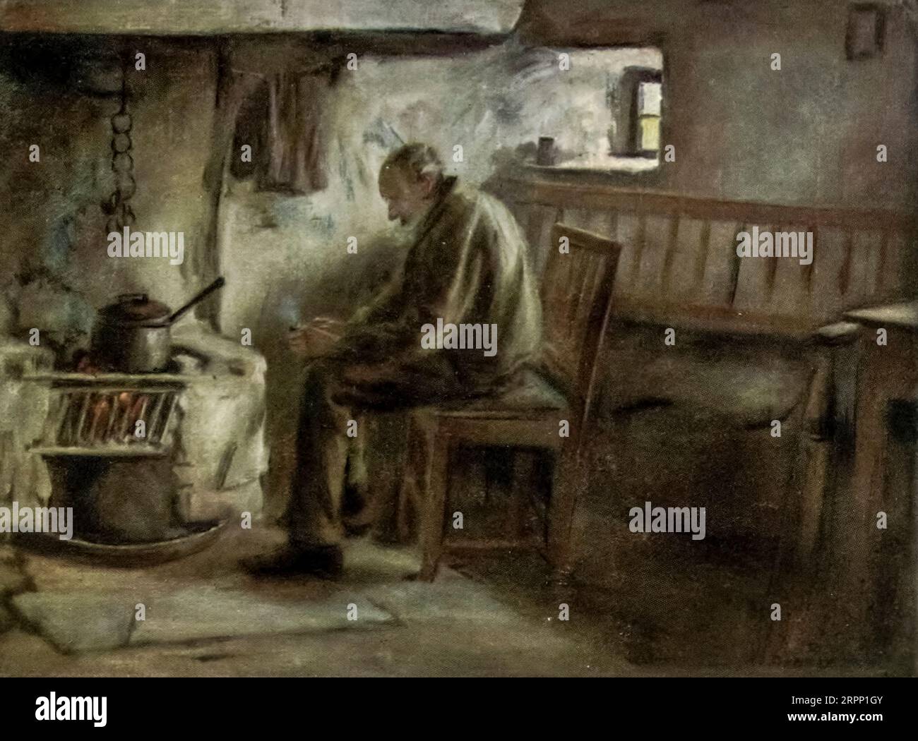 19th century farm scotland painting hi-res stock photography and images ...