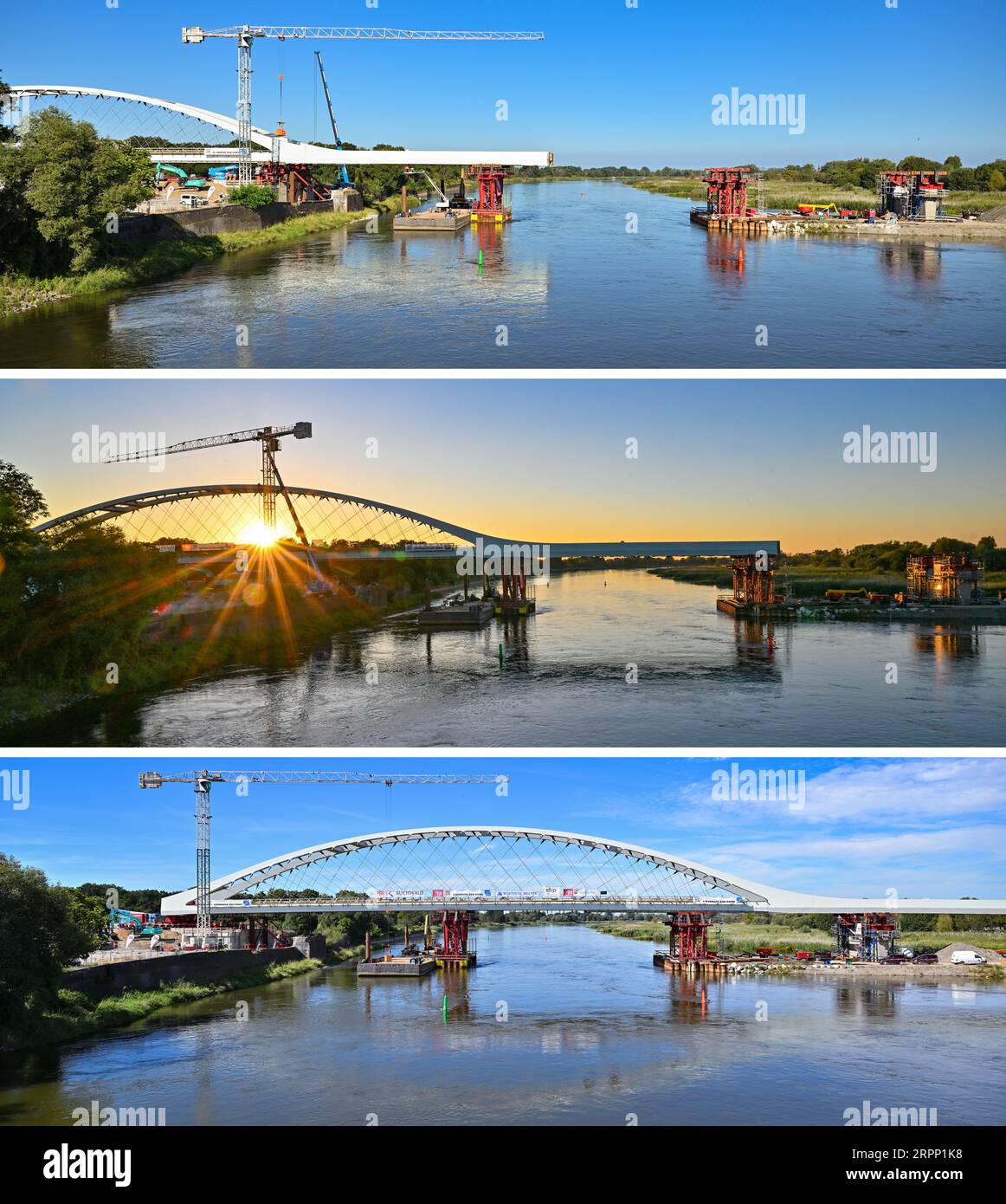 05 September 2023, Brandenburg, Küstrin-Kietz: KOMBO: The three-part ...