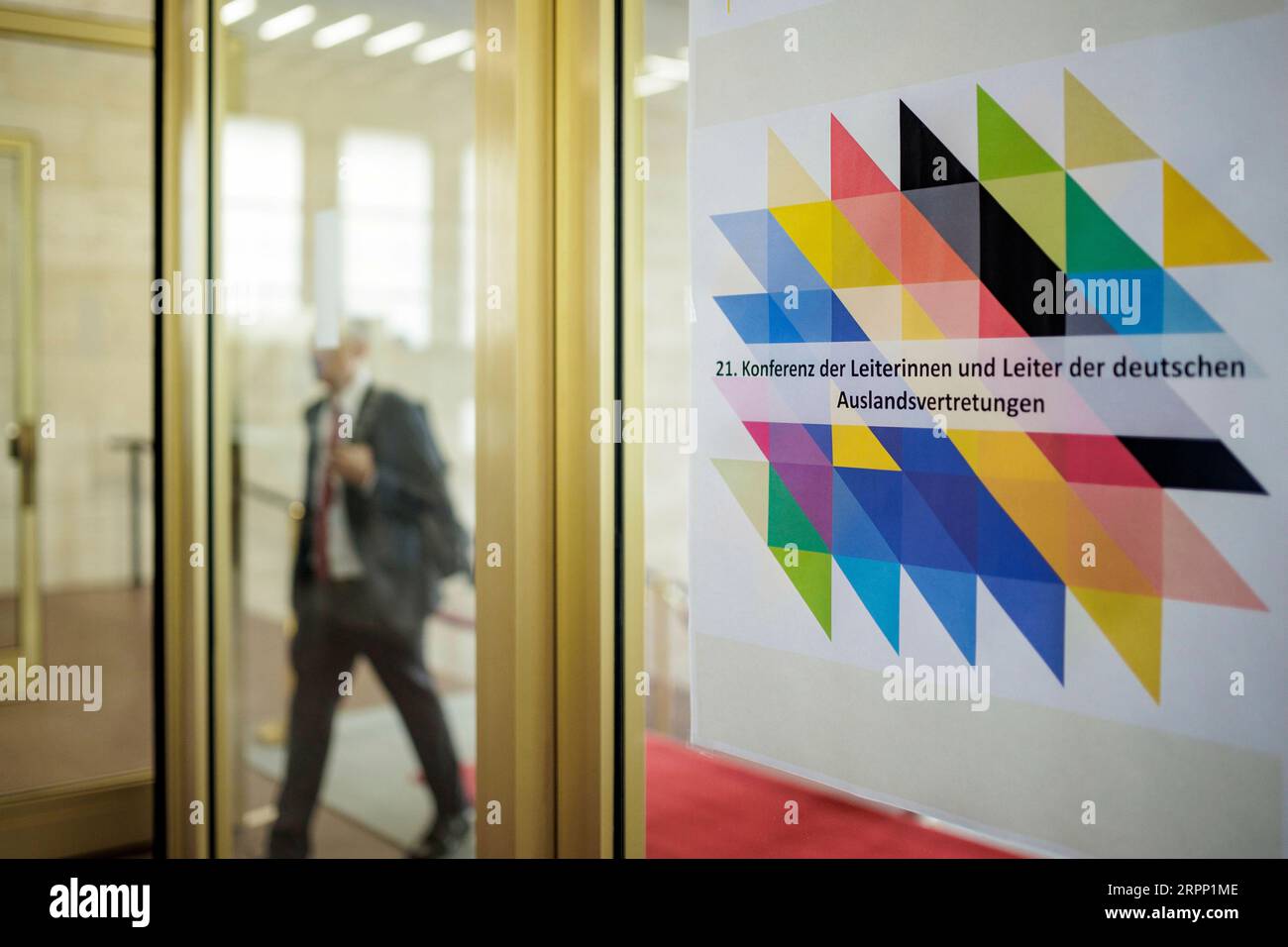 Berlin, Deutschland. 05th Sep, 2023. Symbolic photo of the conference ...