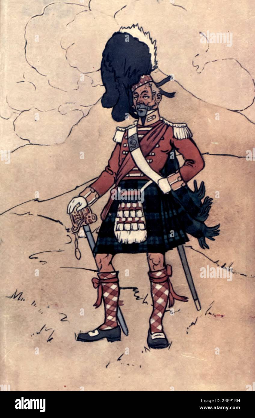 Scottish clans painting hi-res stock photography and images - Alamy