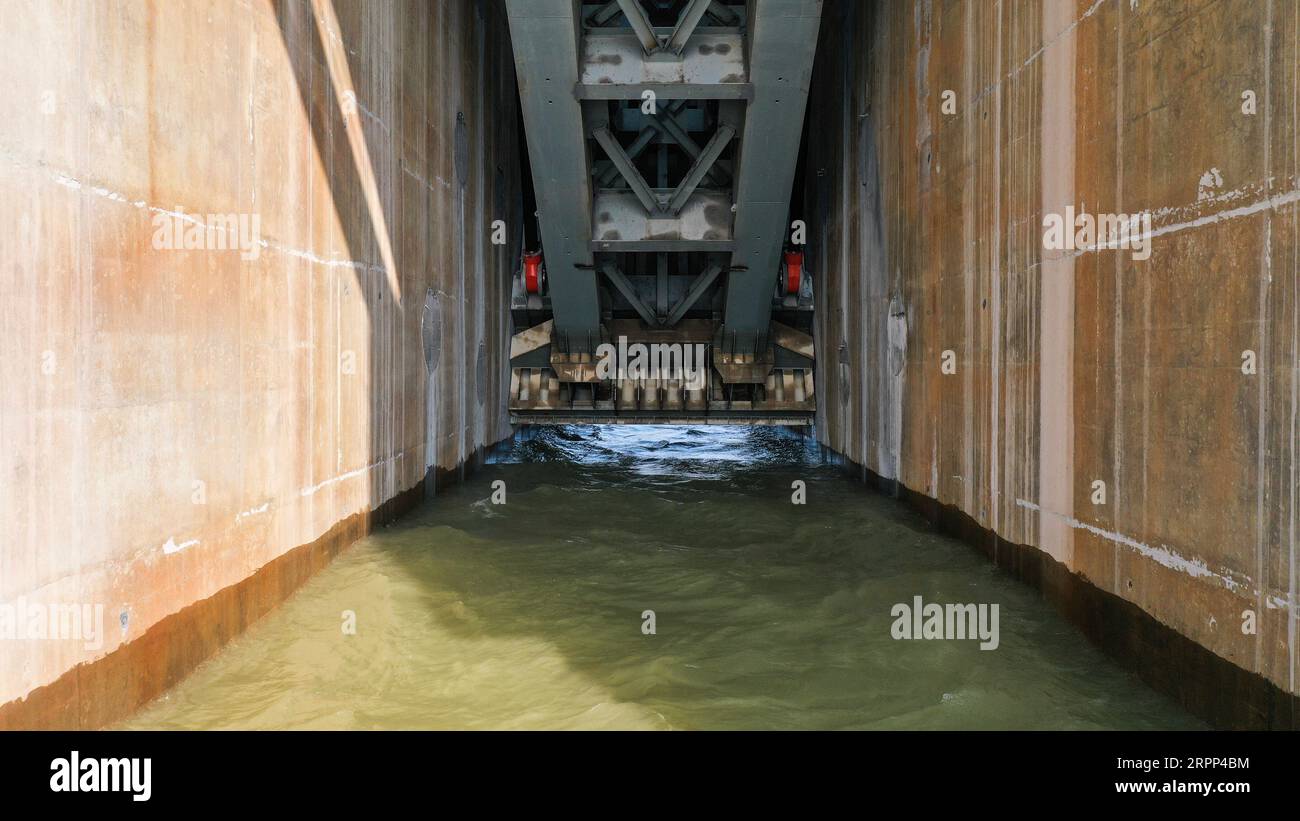 200310 -- GUIPING, March 10, 2020 Xinhua -- Aerial photo taken on March ...