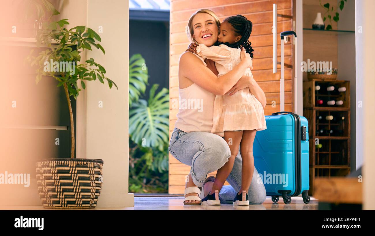 Mother returning home hi-res stock photography and images - Alamy