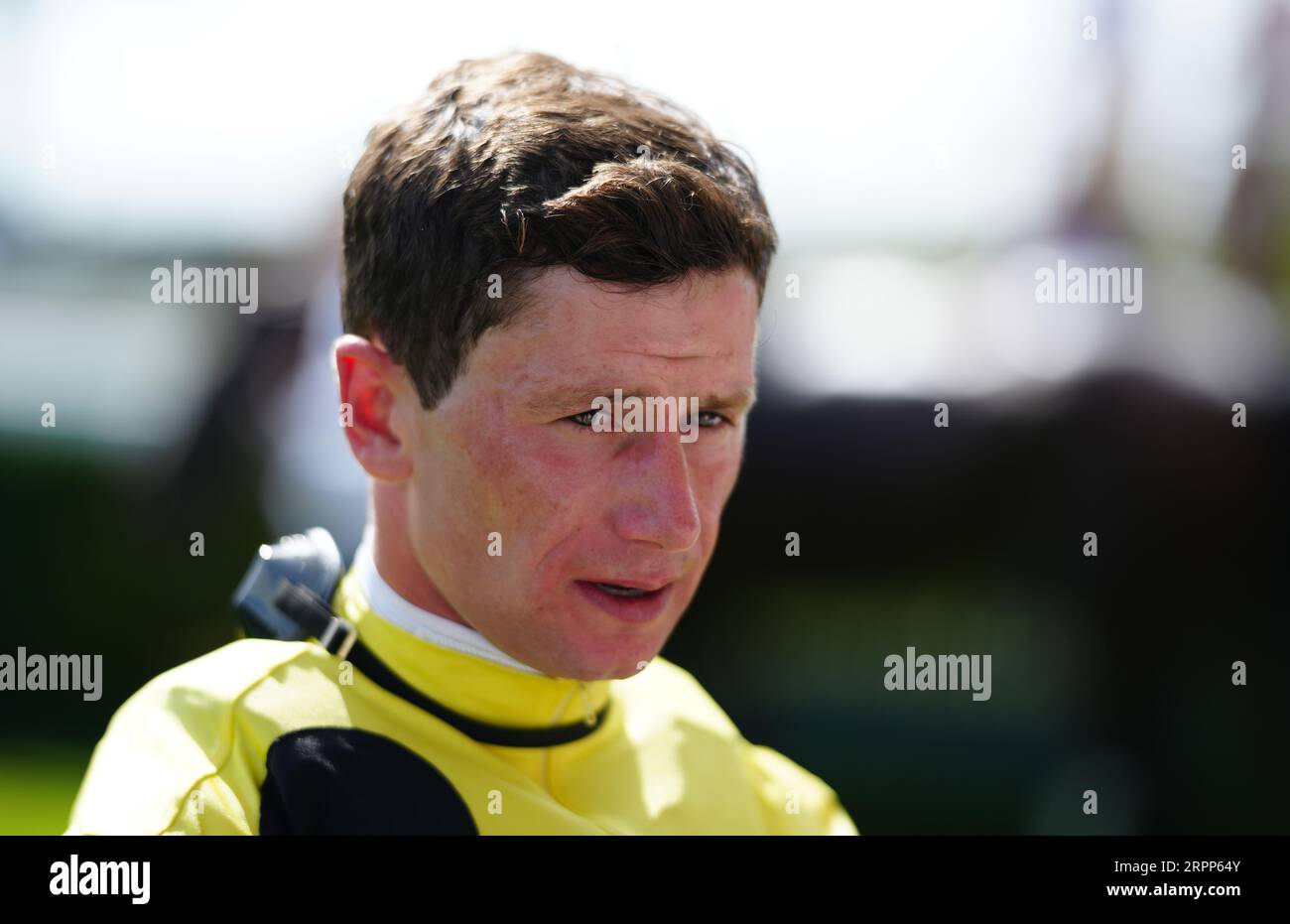 Jockey of Caviar Heights, Oisin Murphy ahead of the British EBF 40th ...