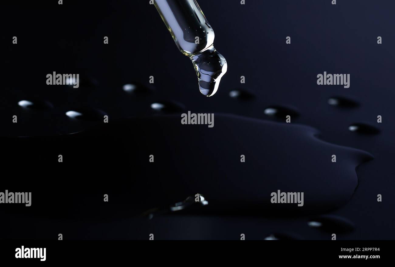 Science background test pipette hi-res stock photography and images - Alamy