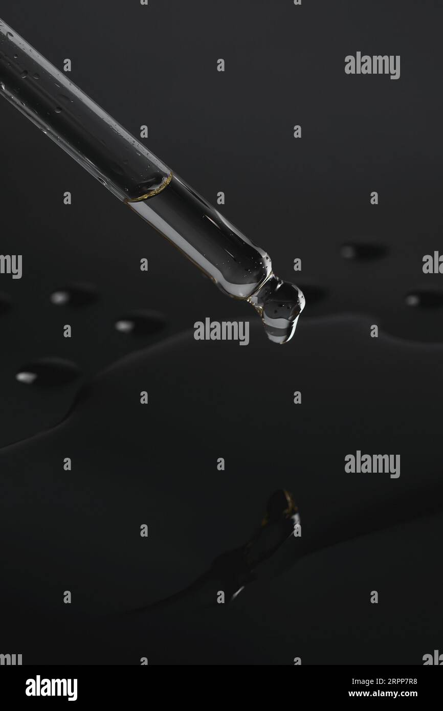 Serum oil vitamin pipette hi-res stock photography and images - Alamy