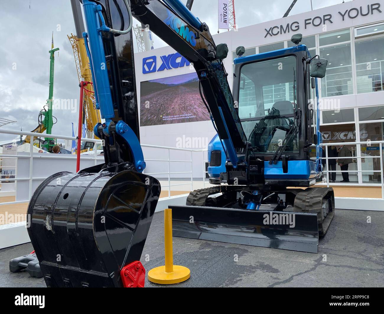 200313 -- LAS VEGAS U.S., March 13, 2020 -- The XE35U-E, China s XCMG s all-electric excavator ...