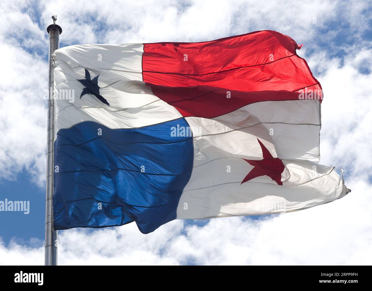 Panamanian national flag hi-res stock photography and images - Alamy