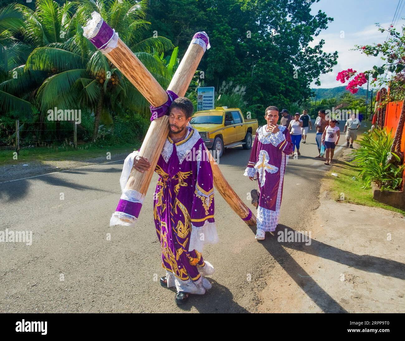 Black christ festival portobelo, panama hi-res stock photography and ...