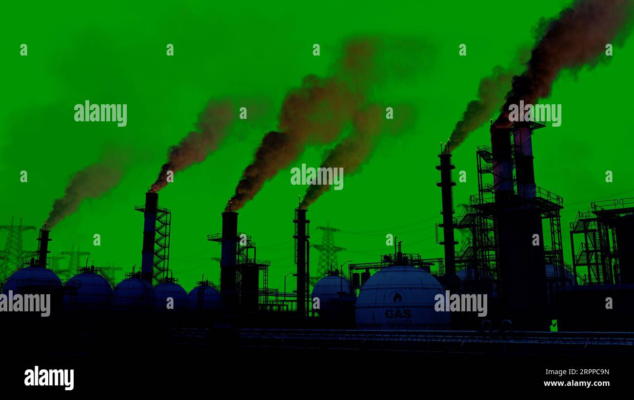 flammable natural gas electrical electrical power station, storage ...