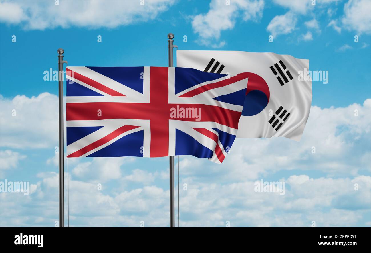 South Korea or Republic of Korea or ROK and United Kingdoms, UK, Great ...