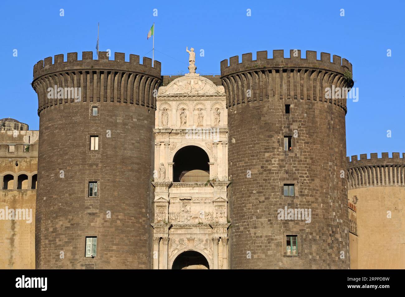 Porta Nolana Gate Historic Landmark in Naples Italy Stock Photo - Alamy