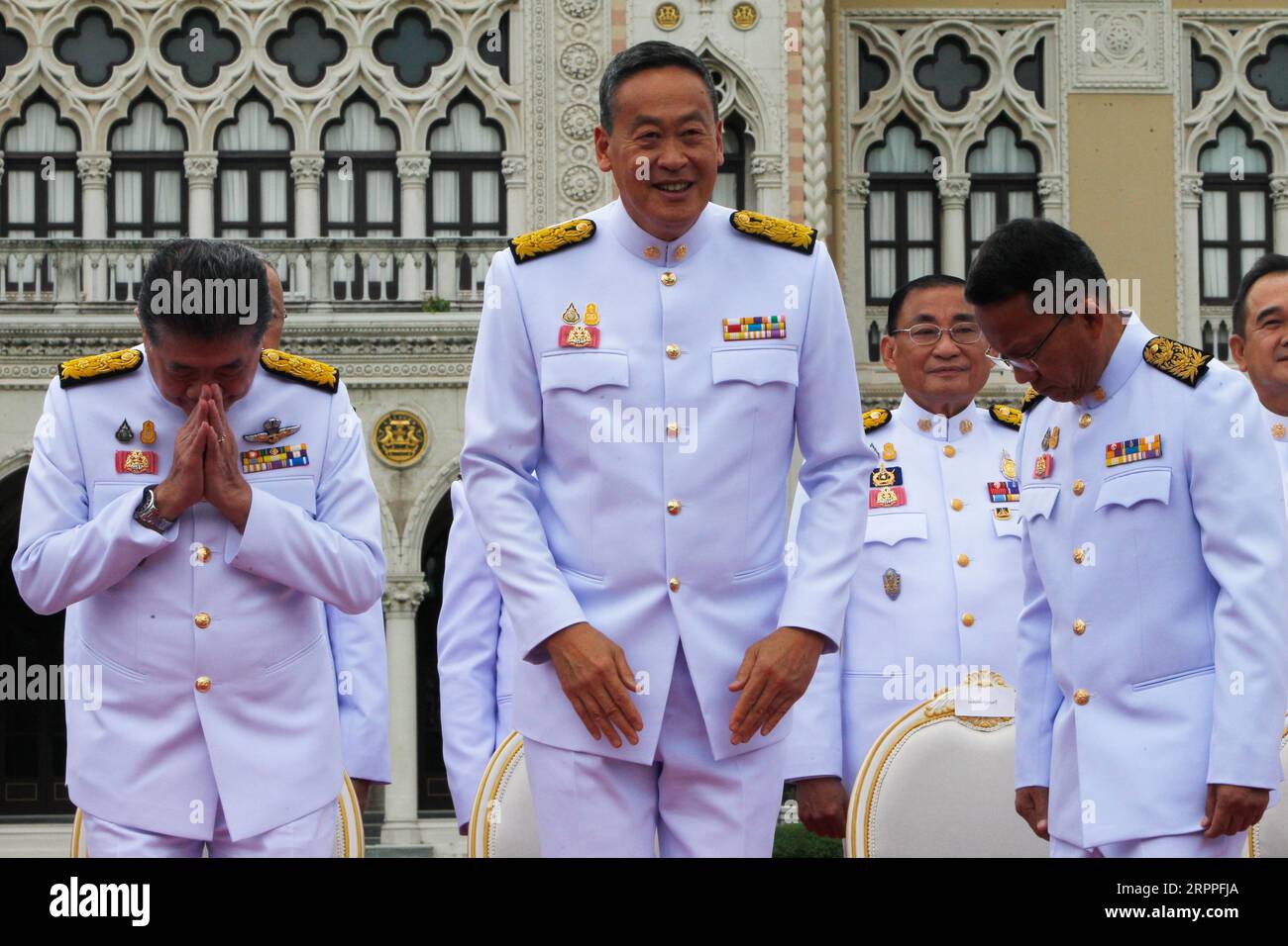 Bangkok, Thailand. 05th Sep, 2023. Thailand's Prime Minister Srettha Thavisin and his cabinet ...