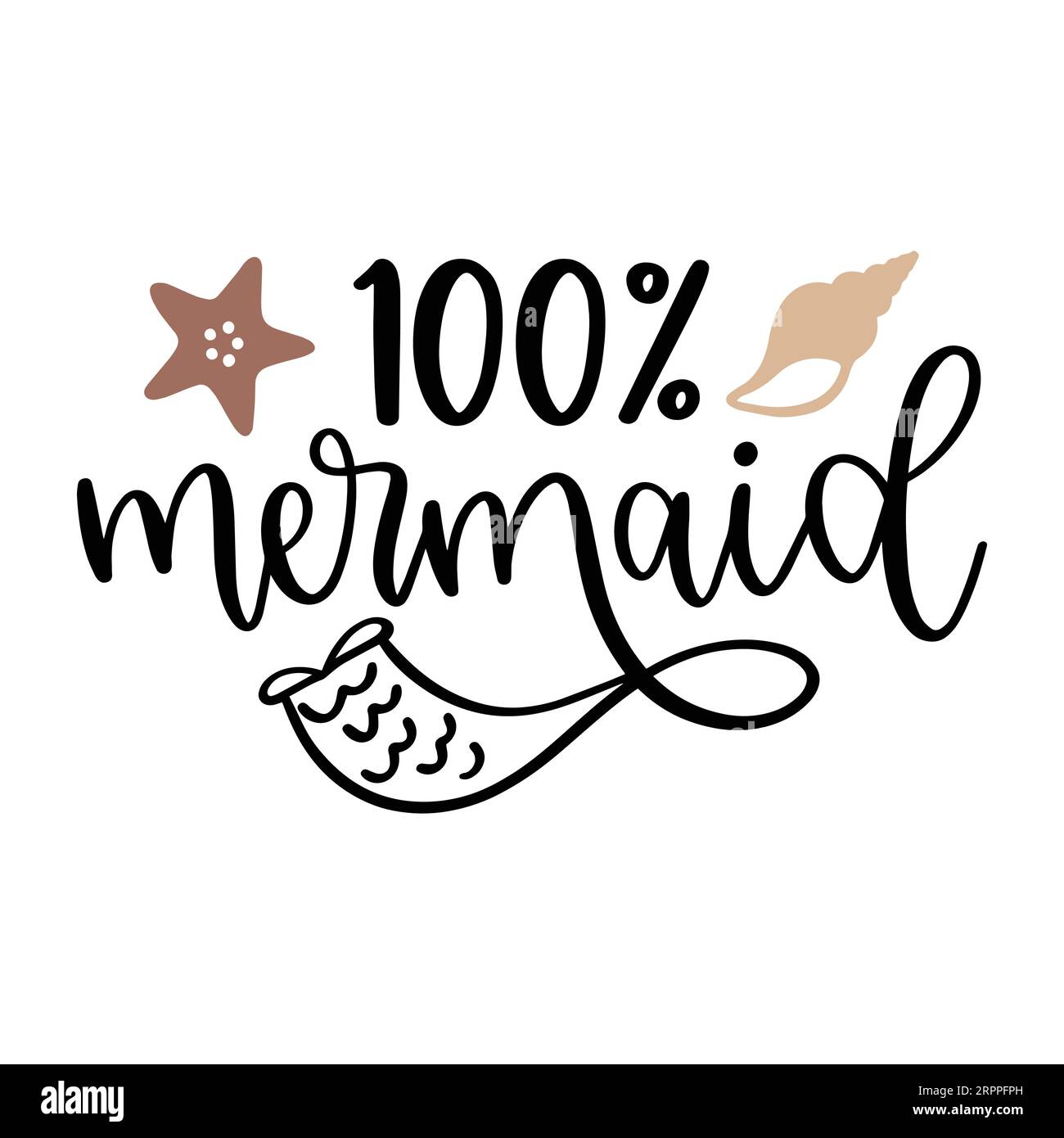 Mermaid shirt Stock Vector Images - Alamy