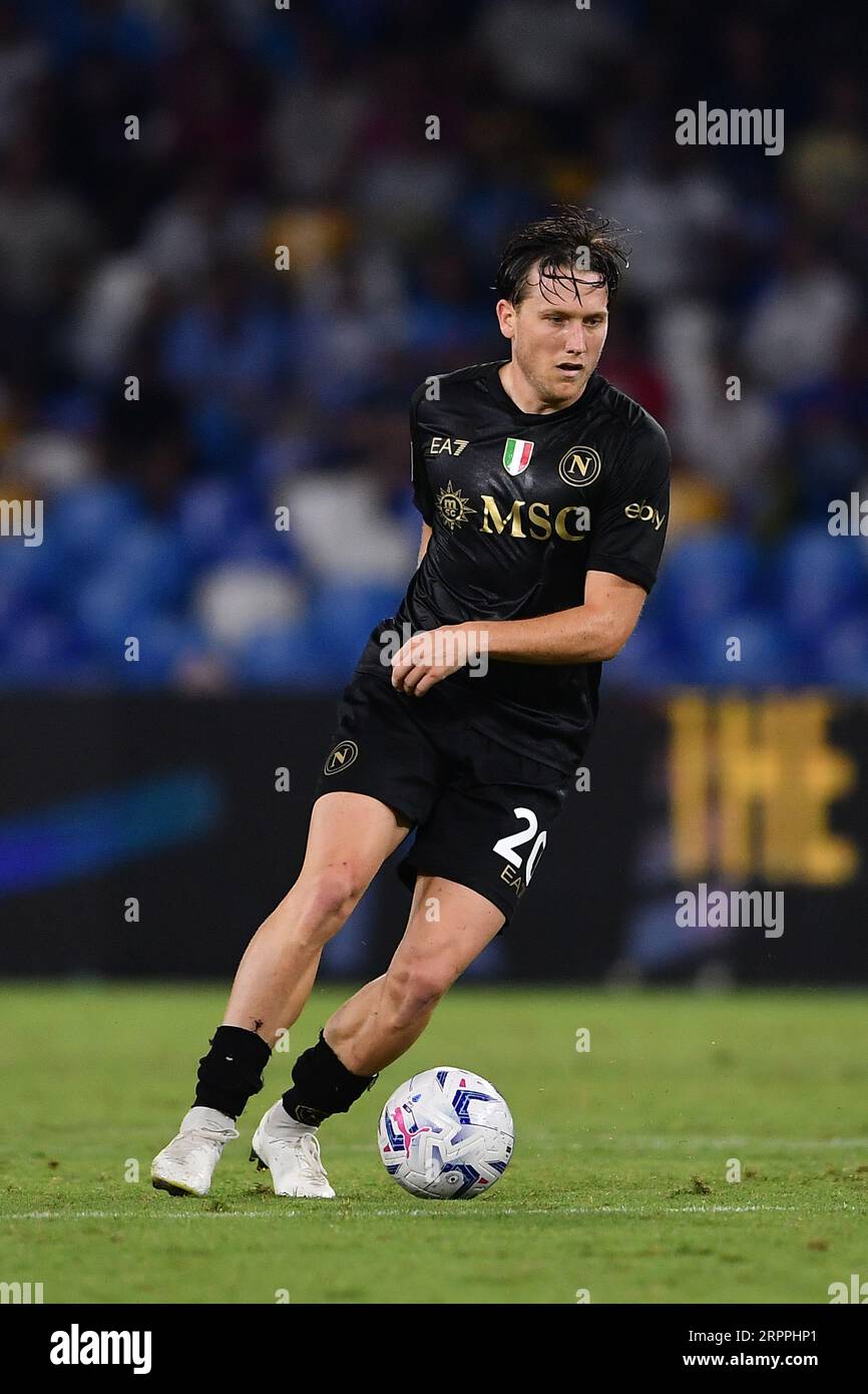 Piotr Zielinski of SSC Napoli in action during the Serie A TIM match ...