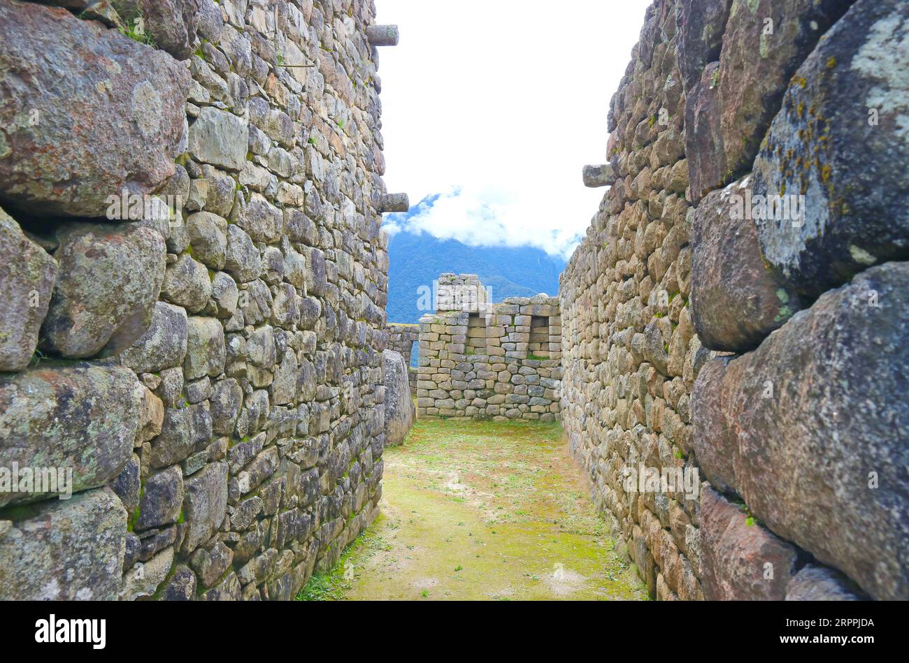 Incredible Structure Ruins Inside Machu Picchu Citadel, Sacred Valley ...