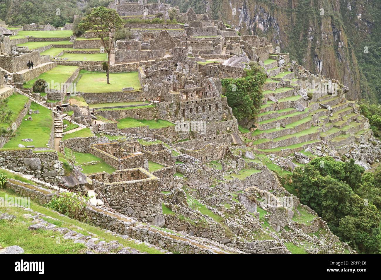 Amazing Ruins of Incan Structures Inside the Machu Picchu Citadel ...