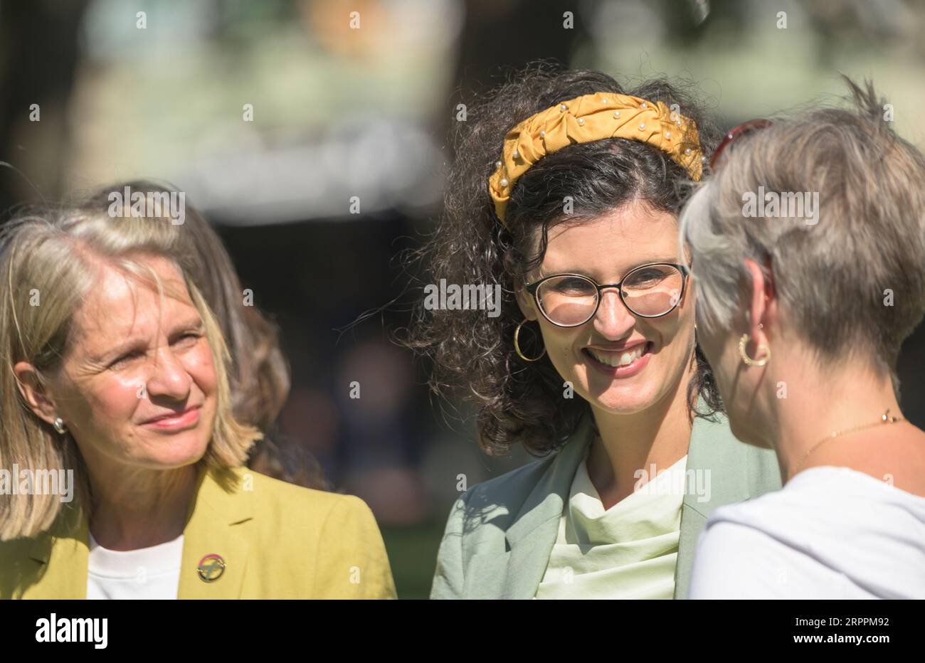 Layla Moran MP (LibDem - Oxford West and Abingdon) in Victoria Tower ...