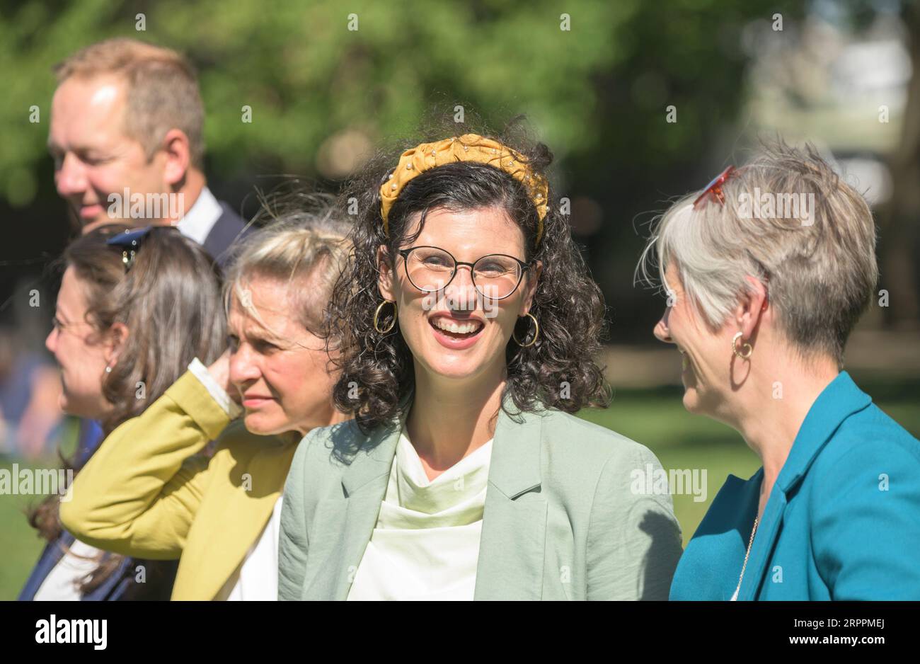 Layla Moran MP (LibDem - Oxford West and Abingdon) in Victoria Tower ...