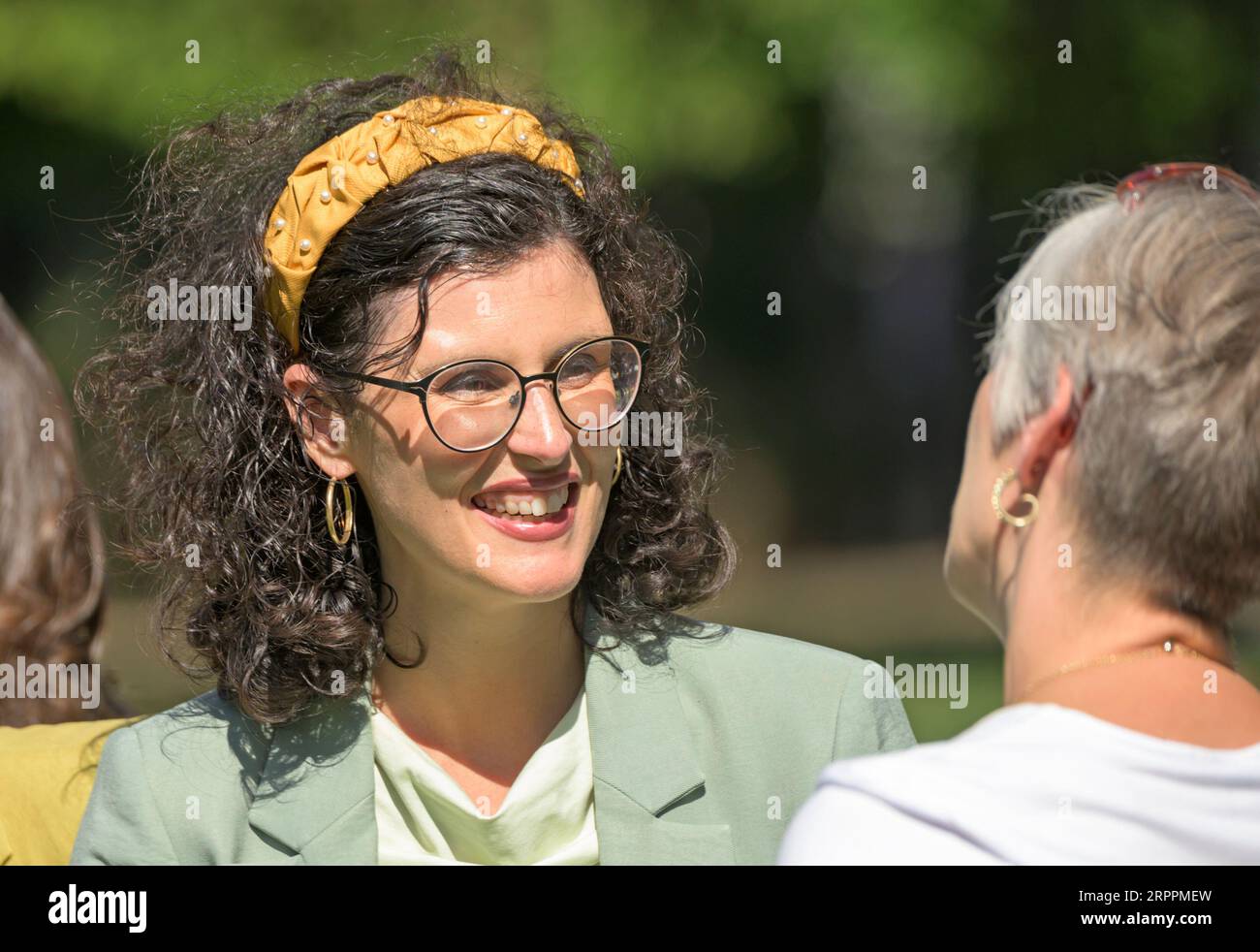 Layla Moran MP (LibDem - Oxford West and Abingdon) in Victoria Tower ...