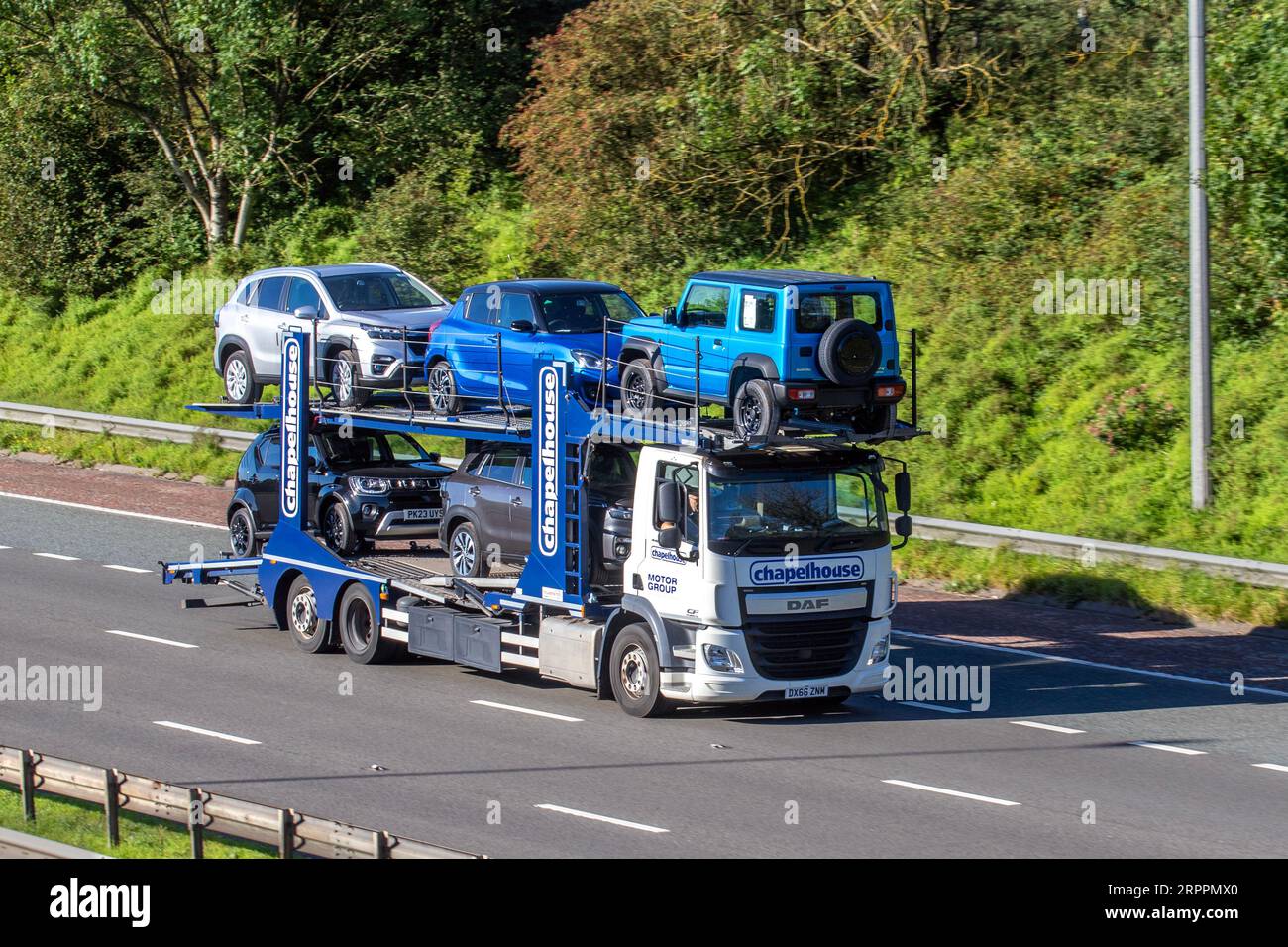 Chapel House Motor Group DAF CF 5 car tilt and slide car transporter ...