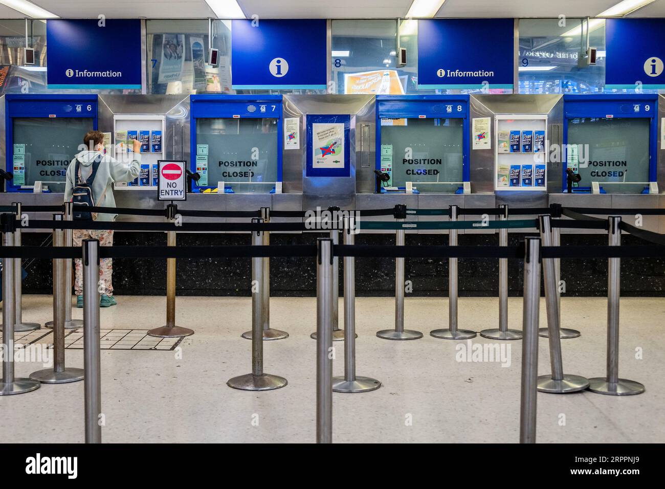 London, UK. 5th Sep, 2023. A foretaste of things to come closed ticket ...