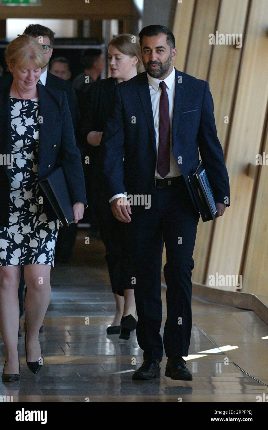 Edinburgh Scotland, UK 05 September 2023. First Minister of Scotland ...