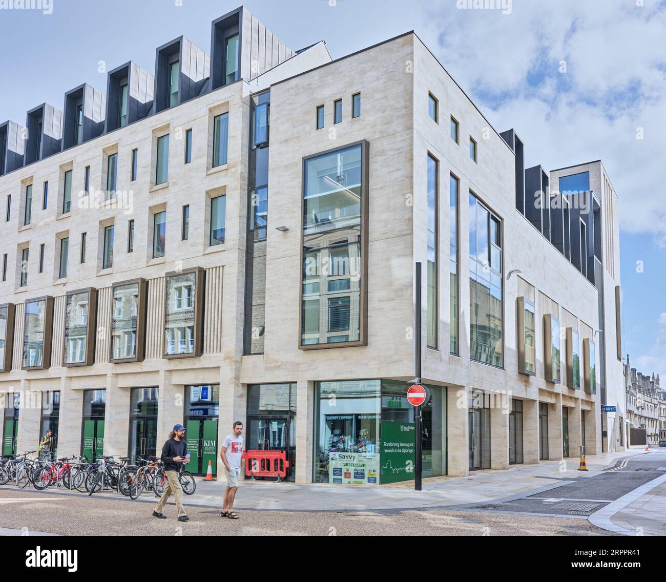 Cheng Yu Tung building at Jesus College, University of Oxford, England ...