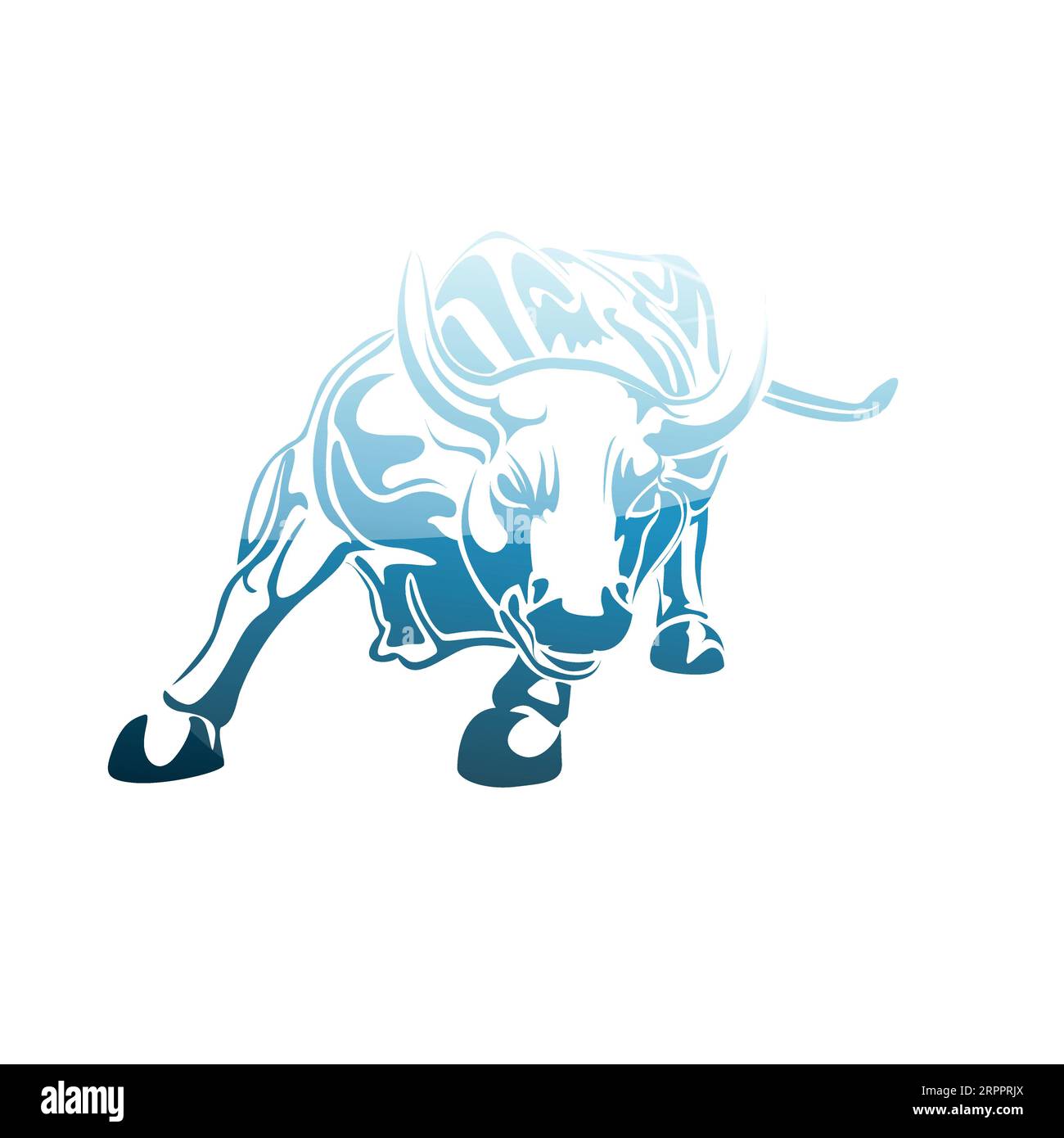 Bulls party Stock Vector Images - Alamy