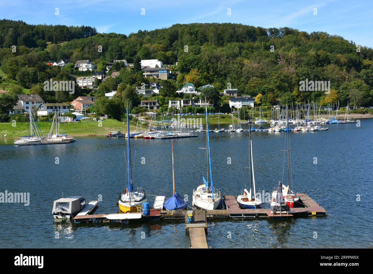 Woffelsbach and Rursee in Germany Stock Photo - Alamy