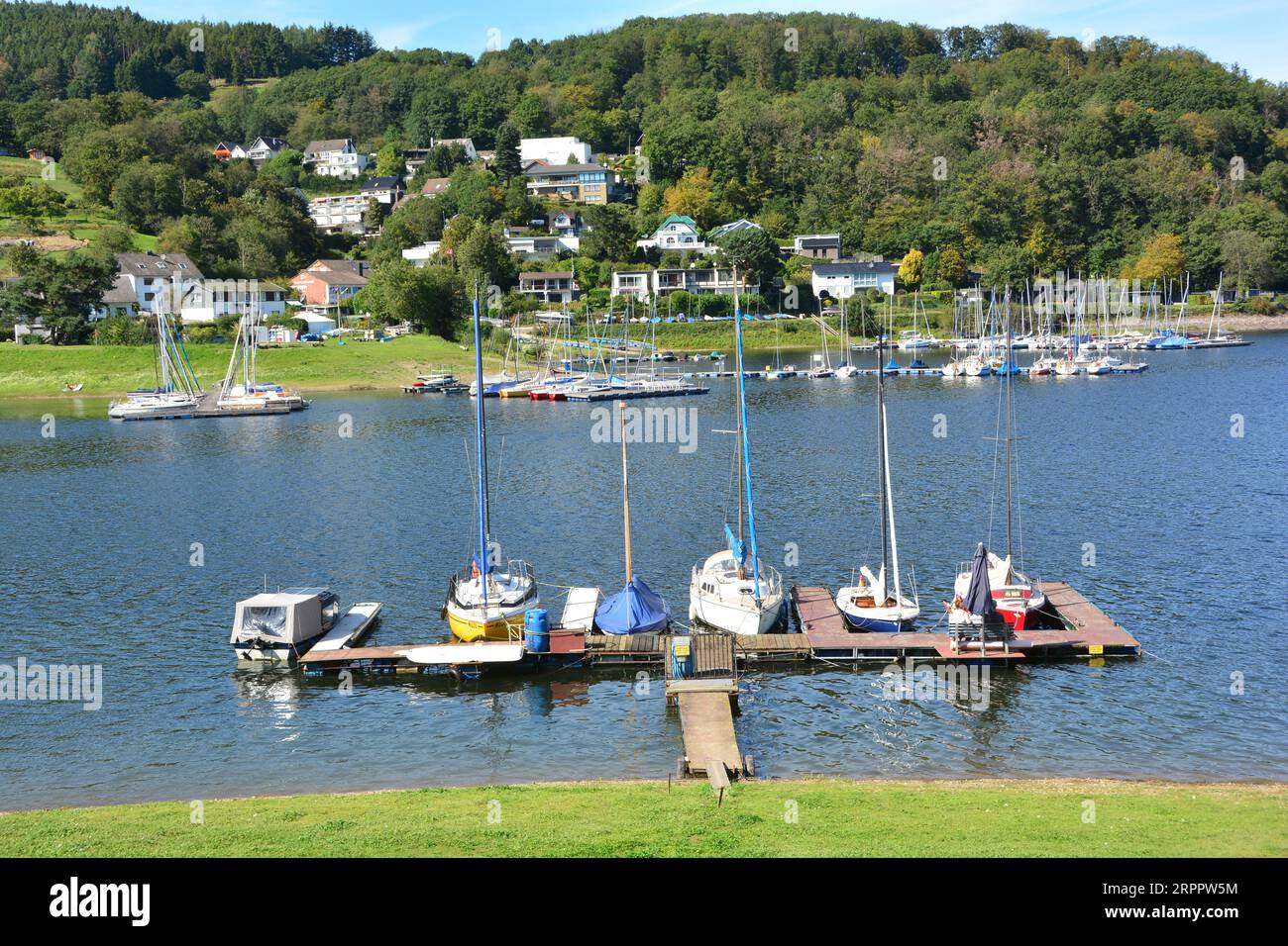 Woffelsbach and Rursee in Germany Stock Photo - Alamy