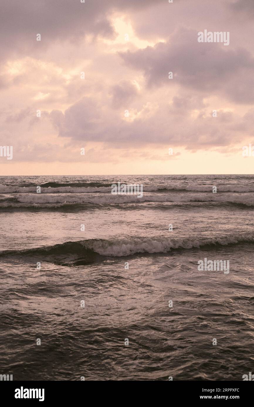Beautiful landscape sea in evening hi-res stock photography and images ...