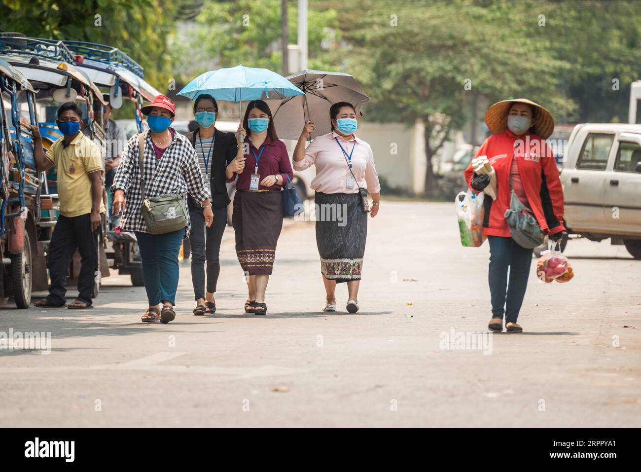 Laos vientiane covid19 daily hi-res stock photography and images - Alamy