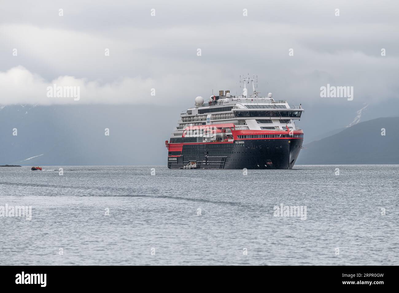 Hurtigruten Ship Roald Amundsen in Haines, Alaska, USA Stock Photo - Alamy